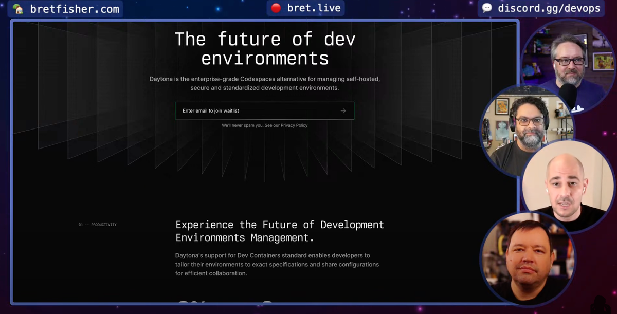 🎧 Podcast #157: Open Source Codespaces with Daytona · Bret Fisher