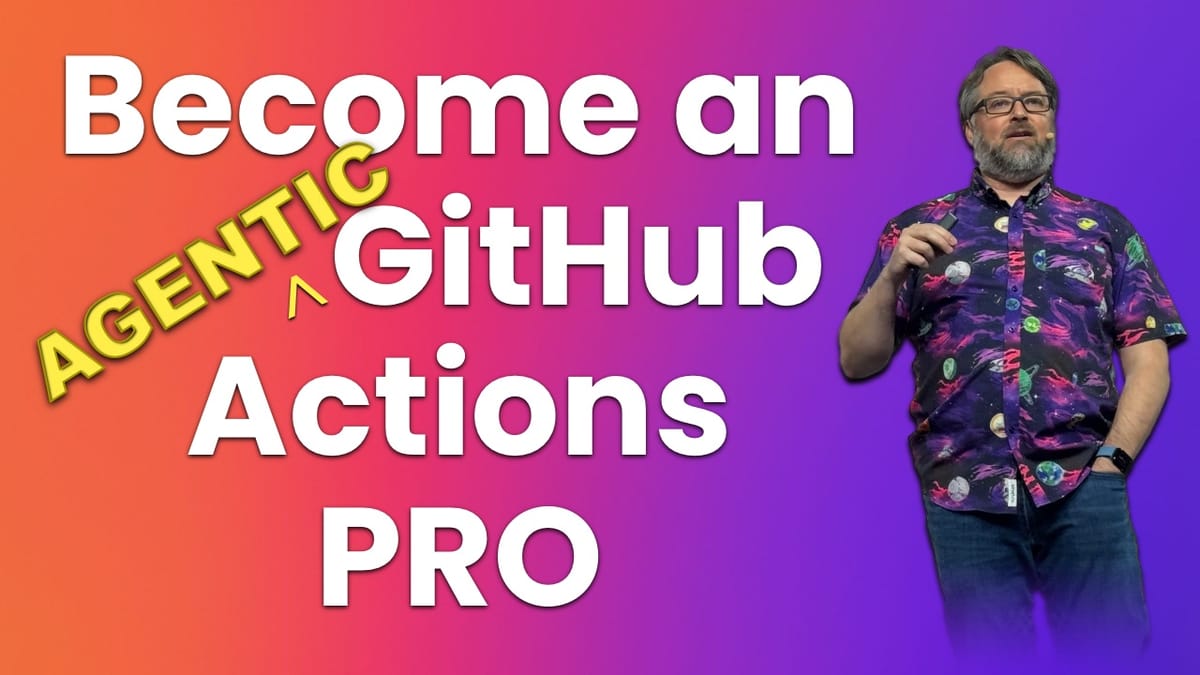 Waitlist open: GitHub Actions for DevOps (in the age of AI) · Bret Fisher